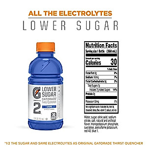 Gatorade G2 Grape, 12 Fl Oz (Pack of 12)