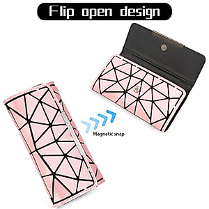 bovoid Wallets for Women Tote Bag Geometric Handbags Luminous Ladies Wallets and Messenger Bags Holographic Shoulder Bags(flash)