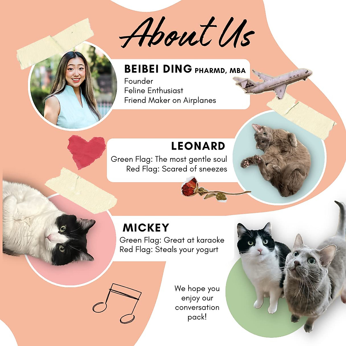 Catnip Conversations Cards - Artfully Designed to Inspire Meaningful Conversations