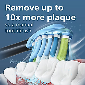 PHILIPS Sonicare 9000 Special Edition Rechargeable Toothbrush, Blue/Black, HX9911/92