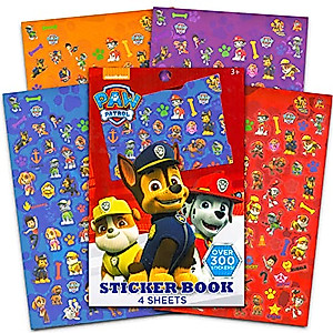 Paw Patrol Mini Backpack With Lunch Box For Kids, Boys ~ 5 Pc School Supplies Bundle With 11" Paw Patrol School Bag, Lunch Bag, Water Pouch, Stickers, And More