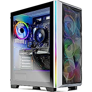 Skytech Chronos Gaming PC Desktop – Intel Core i5 12600K 3.7 GHz, RTX 3070, 1TB NVME SSD, 16G DDR4 3200, 650W Gold PSU, AC Wi-Fi, Windows 10 Home 64-bit