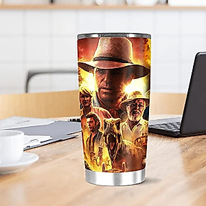 Tumbler Insulated Stainless Steel 20 oz the Tea lost Hot world Iced jurassic Cold park Wine Coffee Cup Mug Suit for Home Office Travel