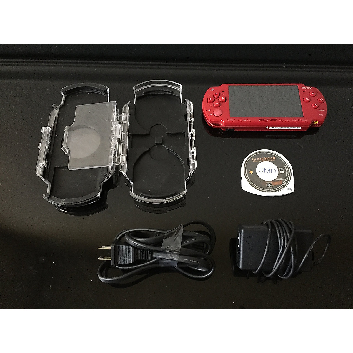 PlayStation Portable Limited Edition God of War Chains of Olympus Entertainment Pack - Red