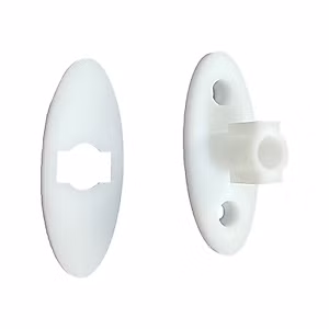 TEYOUYI Mobile Attachment Connector Piece Replacement for 4moms mamaRoo, Toy Bar Conversion Attachment for Model 1037 Toy Holder for Mamaroo,Toy Bar Attachment Point and a Spacer,White