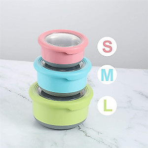 Square Plastic Portion box with Lids.Food Storage Box,Container Sets,Food Storage,Food Containers,Cereal Containers,use for School,Work and Travel,0.52 quarts per box,Set Of 3 (3-Box)