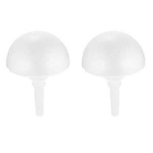 KESYOO 2 Sets Bouquet Material Bridal Bouquets for Bride Boquette Holders Wedding Bouquet Holder Bouquet of Flowers Wedding Foams Bouquet Holders White Cascade Plastic Wedding Flowers