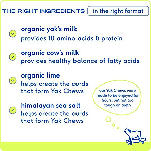 Native Pet Yak Chews for Dogs (5 Small Chews). Pasture-Raised and Organic Himalayan Churpi Chew. Long Lasting, Low Odor, and Protein Rich Reward Treat.