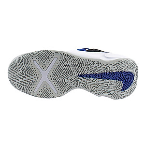 Nike Kid's Team Hustle D10 GS Basketball Shoe, Black/Game Royal-photon Dust, 5 Big Kid