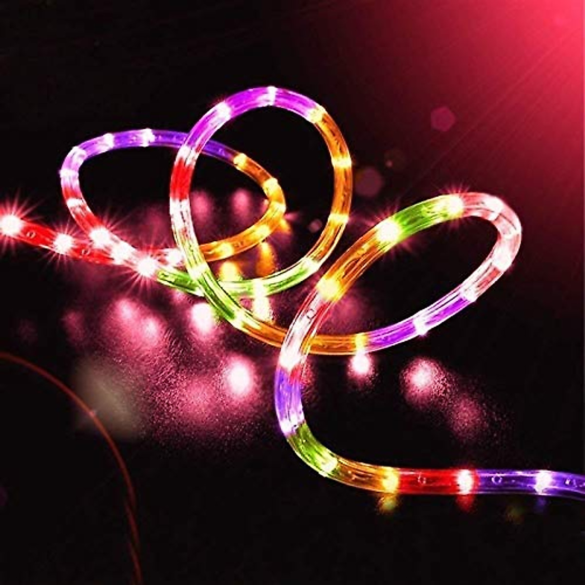 ZSMPY Fairy Lights Solar String Light, Fairy Lights 100 Lights Multicolor 8-Modes 10m Christmas Lights for Patio, Garden, Home, Wedding, Pathway, Party