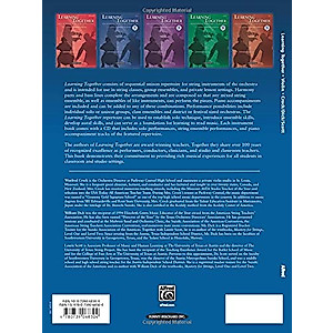 Learning Together: Sequential Repertoire for Solo Strings or String Ensemble (Violin), Book & Online Audio