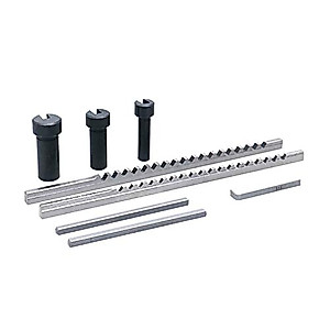 Accusize Industrial Tools No 60 Metric H.S.S. Keyway Broach Sets in Fitted Box, 5100-0060