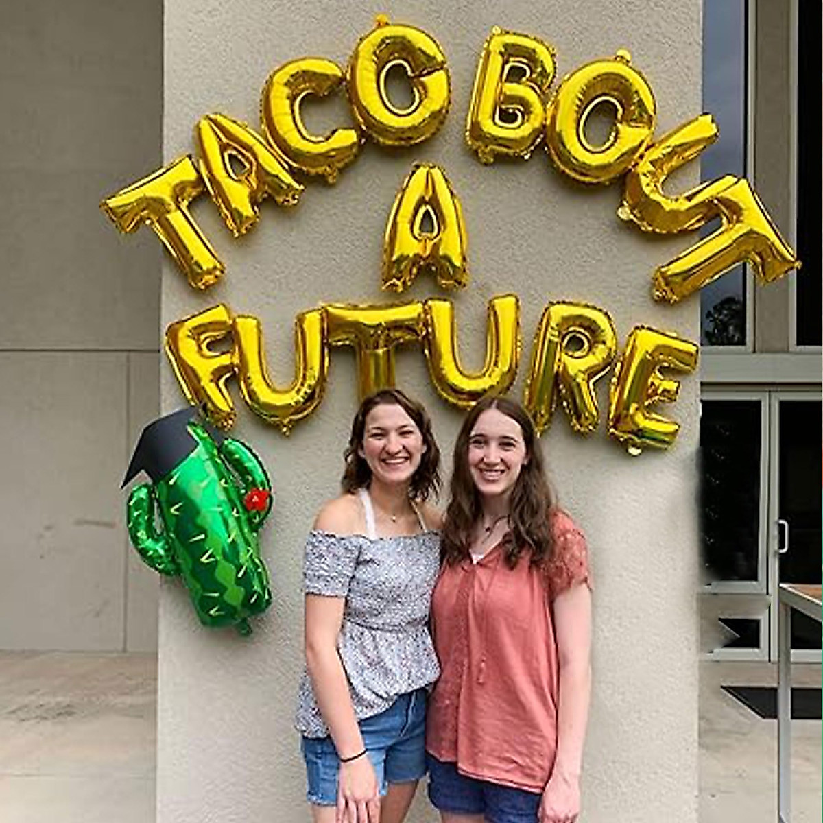 JeVenis Taco Bout a Future Balloons Taco Bout a Future Banner Mexican Graduation Party Decoration Fiesta Bachelorette Decor Mexican Bachelorette Decor