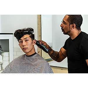 Andis 79160 Supra ZR II Cordless Rechargeable Hair & Beard Trimmer, Detachable Blade Clipper, Lithium-Ion Powerful Battery, Black