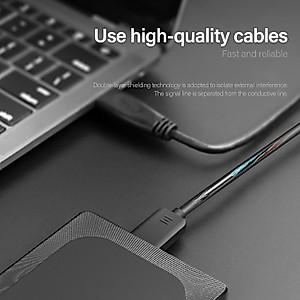 Aiolo Innovation 1TB External Hard Drive Ultra Slim Portable HDD-USB 3.0 for PC, Mac, Laptop, PS4, Xbox one,Xbox 360 Model A4