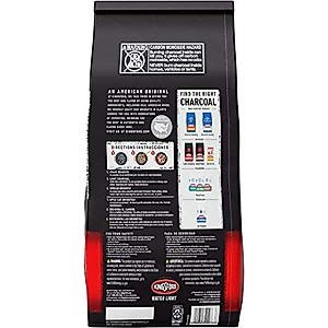 Kingsford 32090 Match Light Charcoal Briquettes, 12 lb, Black