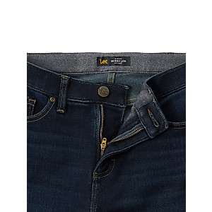 Lee Women's Ultra Lux Mid-Rise Slim Fit Skinny Jean, New Lawrence, 10 Short