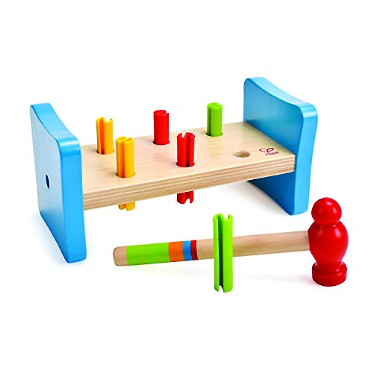 Hape First Pound & Tap Wooden Toy with Hammer| Early Learning Toy for Toddlers