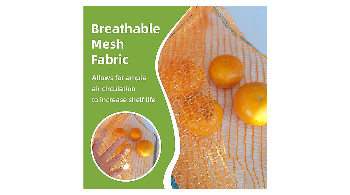 Deebree Reusable Mesh Potato Storage Bags | Breathable & Durable