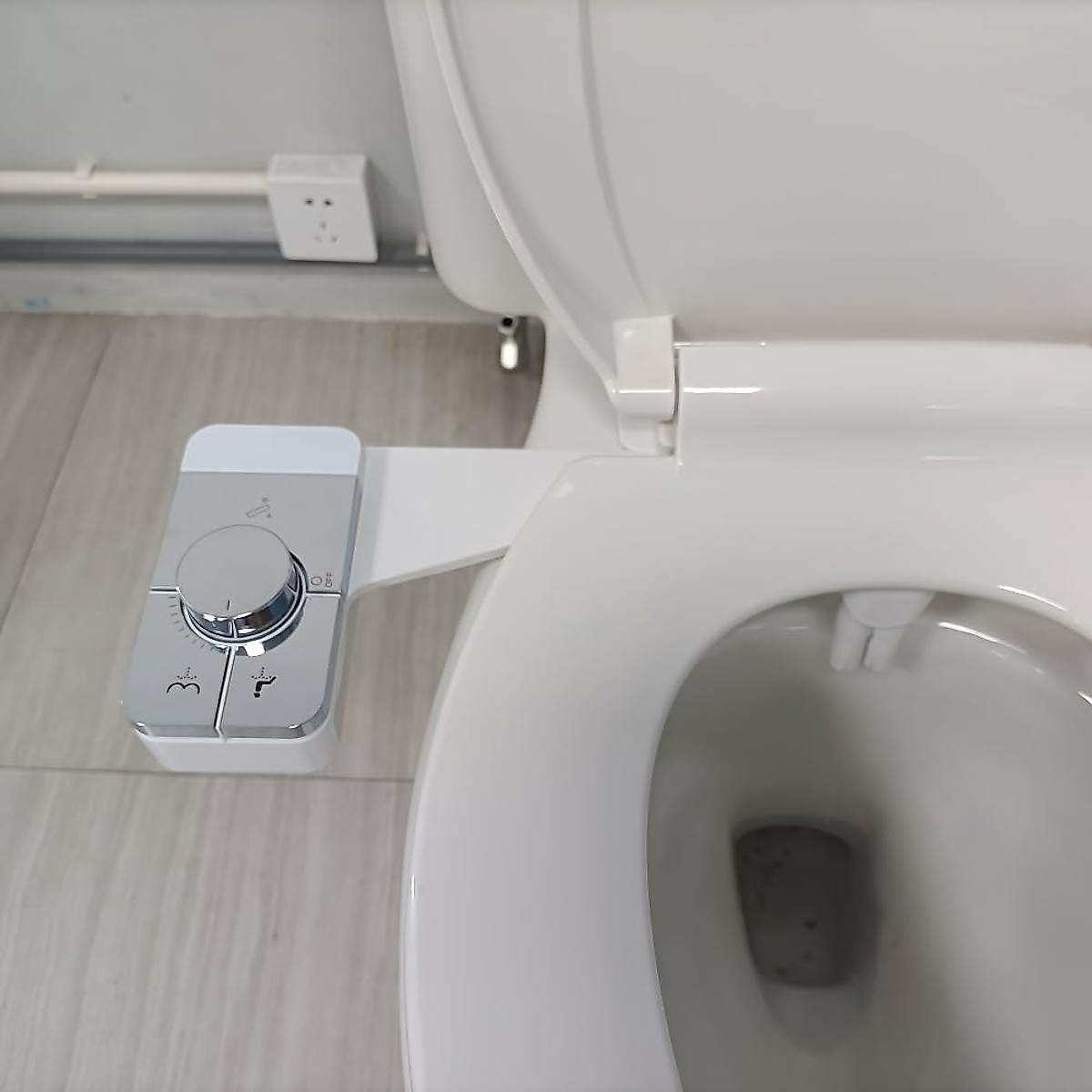 Generic Bidet Attachment for Toilet - Ultra-Slim Self Cleaning Fresh Cold Water Sprayer Bidets for Existing Toilets Seat with Dual Nozzle for Feminine and Posterior Wash, 24062212