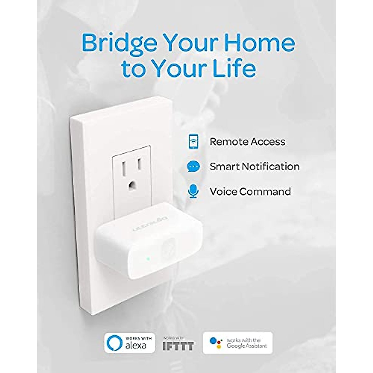 ULTRALOQ U-Bolt Pro Smart Lock + Key Storage Lock Box + Bridge WiFi Adaptor 6-in-1 Keyless Entry Door Lock with WiFi, Bluetooth, Biometric Fingerprint and Keypad