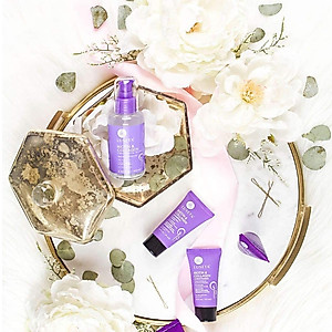 Luseta Biotin & Collagen Hair Growth Set: 16.9oz Shampoo, 16.9oz Conditioner, 3.38oz Serum, and 16.9oz Mask