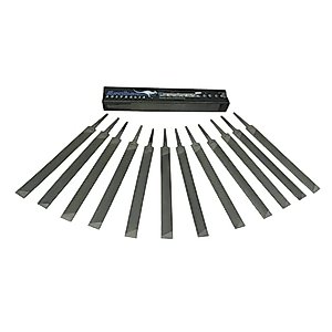 Archer 6" Chainsaw Flat Files 12-Pack for Rakers Depth Gauges for Any Size Chain