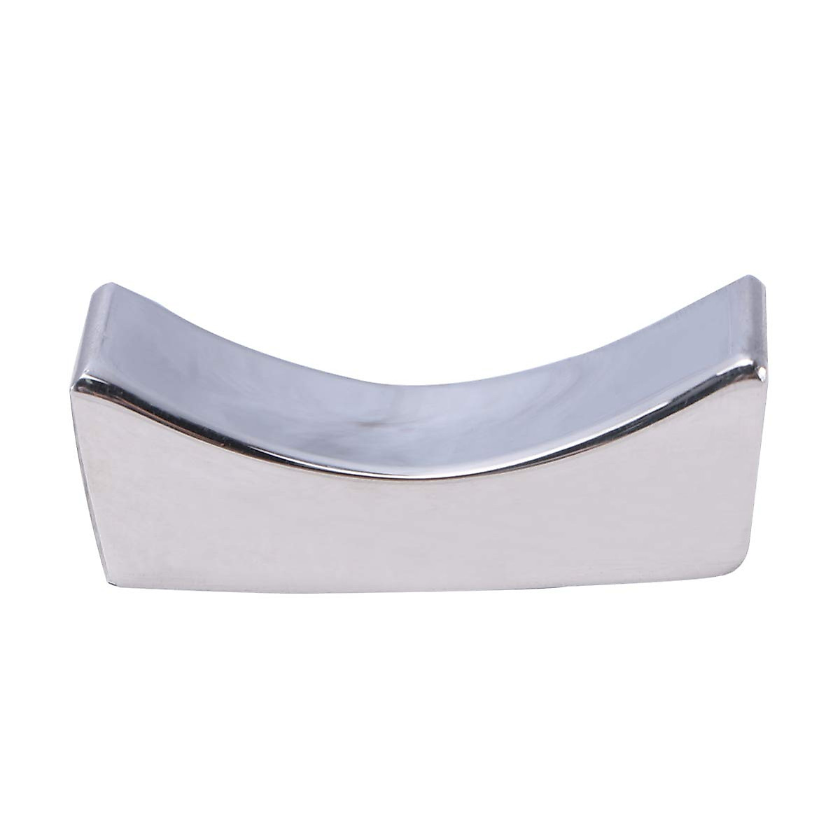 Hemoton 2pcs Chopsticks Rest Stainless Steel Utensil Rest Holder Kitchen Spatula Rest Spoon and Fork Rest Holder Chopsticks Holder Rest Kitchen Tableware Rest Forks Stand Spoon Rest Metal