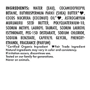 SheaMoisture Baby Wash and Shampoo 100% Virgin Coconut Oil for Baby Skin Cruelty Free Skin Care 13 oz