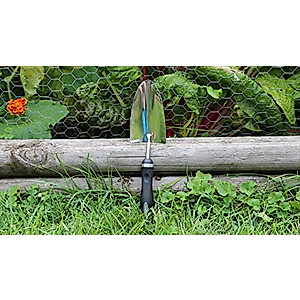 Edward Tools Bend-Proof Garden Trowel - Heavy Duty Polished Stainless Steel - Rust Resistant Oversized Garden Hand Shovel for Quicker Work - Digs Through Rocky/Heavy soils - Comfort Grip (1)