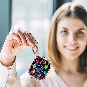 Bvatiuo for Airpods Pro 2nd Generation/1 Generation Case with Keychain,Airpods Pro 2 Case for Women Men, Full Protective Hard Shockproof AirPods Pro Case (2022/2019) (Halloween Pumpkin)