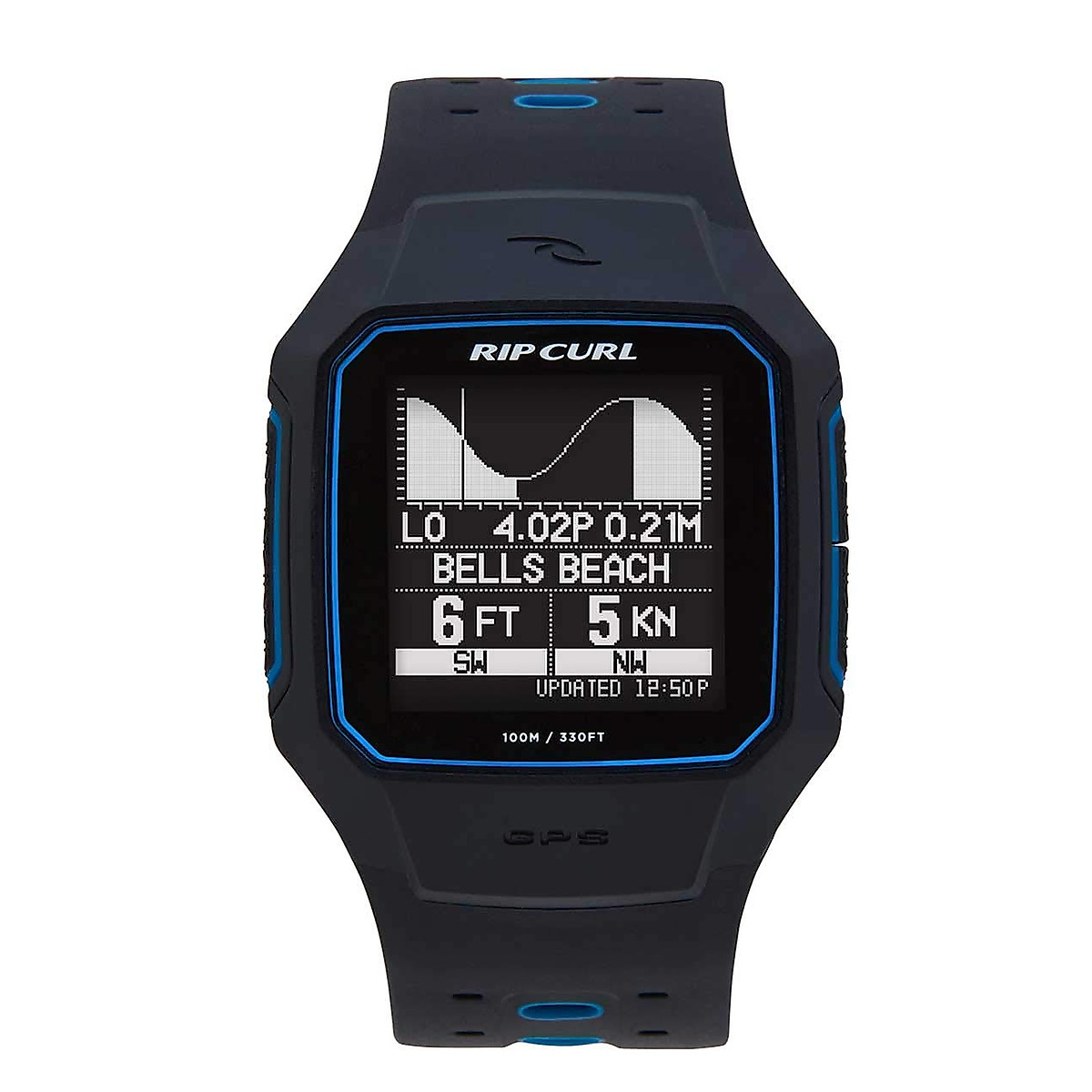 Rip Curl Search GPS 2 Surf Watch, Blue 21, One Size