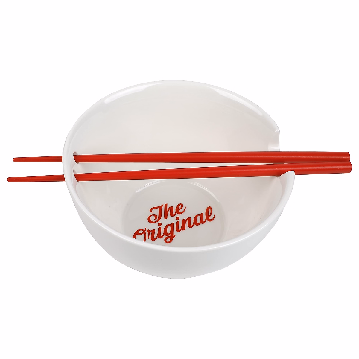 Bioworld Nissin Cup Noodles 20 oz Ramen Bowl With Chopsticks