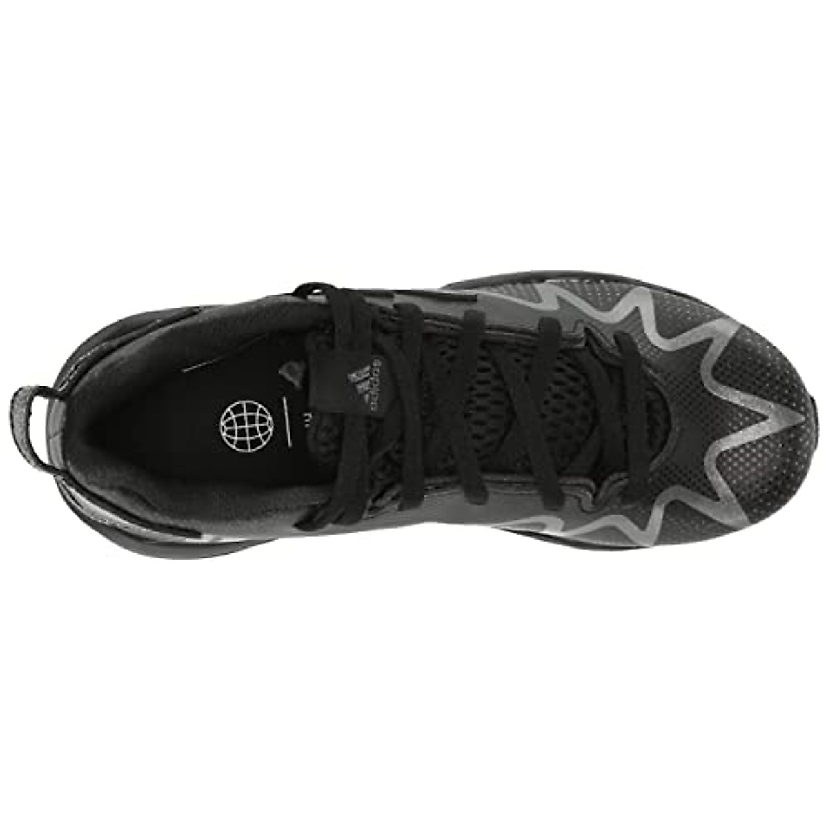 adidas Freak Spark MD-Team Football Shoe, Black/Night Metallic/Black, 13 US Unisex Little Kid