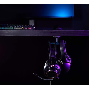 Glorious Trident – Under Desk Gaming Headset/Headphone Stand Mount Holder (VR Headset Compatible)