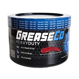 Red and Tacky Lithium Grease 1 LB Tub | Wheel Bearing | High Temp | Axle | Automotive | Trailer | 5th Wheel | Ball Joint | Tractor | Jar of Grease | Resealable Can of Grease | NLGI 2 | HeavyDuty