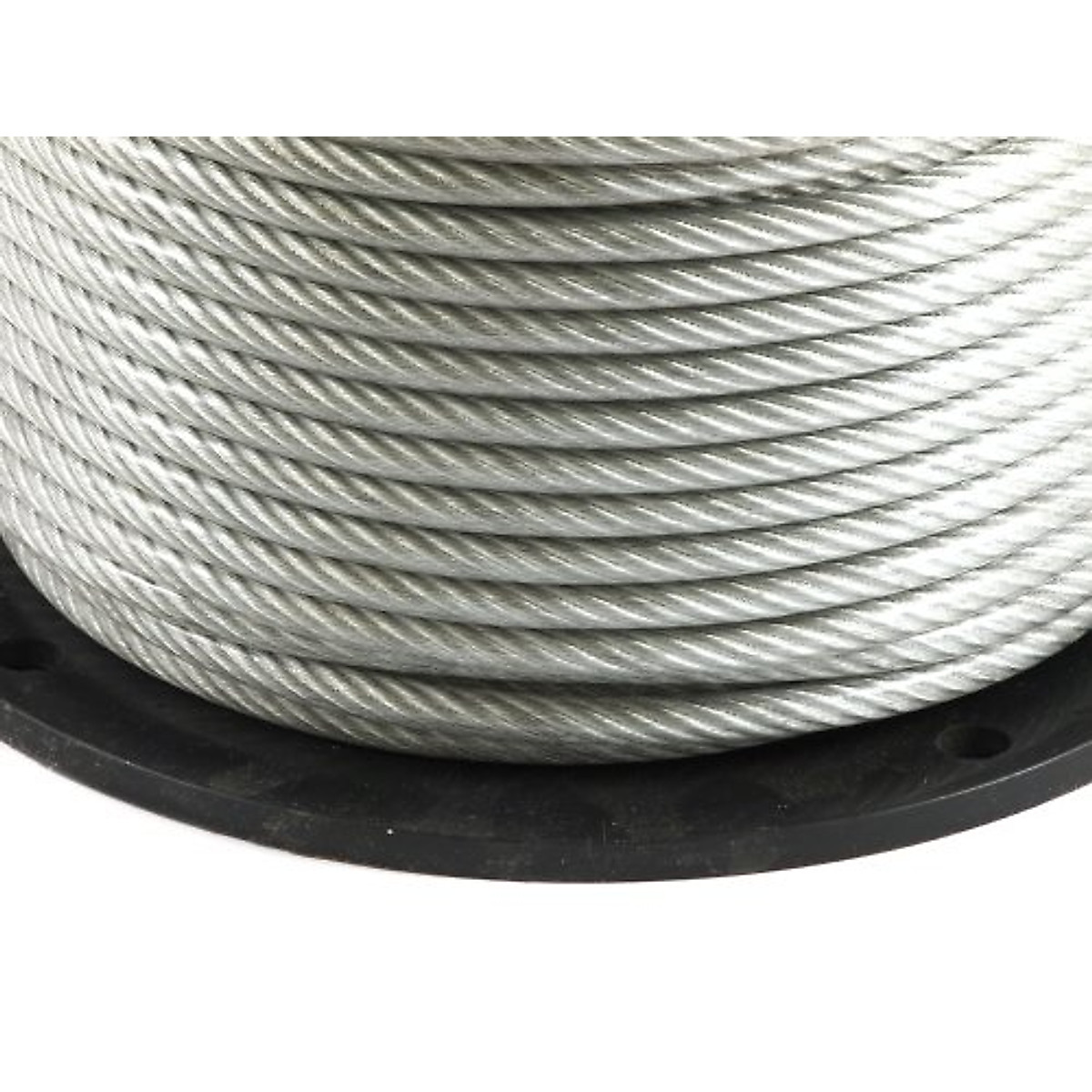Forney 70453 Wire Rope, Vinyl Coated Aircraft Cable, 250-Feet-by-3/16-Inch thru 1/4-Inch