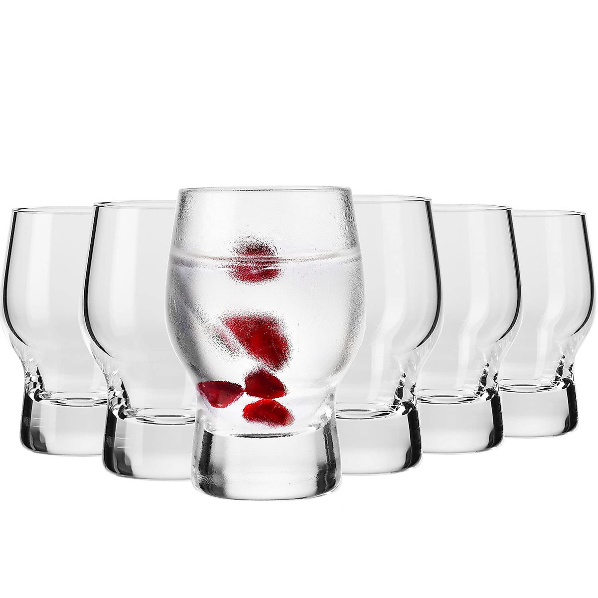 Barski Shot Glass - Liquor Glasse - Set of 6 Glasses - Crystal Glass - 1.7 Oz. - Use it for - Liquor - Whiskey - Vodka - Cordial -Very Durable