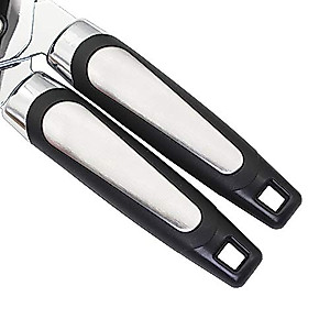 Stainless Steel Handheld Manual Can Opener, Portable, Heavy Duty, Multi Purpose, Premium Smooth Edge for Home Kitchen & Restaurants