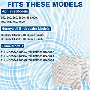 Cobectal A35 Humidifier Filter Water Panel Filter Replacement (2 Pack) Compatible with Aprilaire Humidifier Filter 350,360,560,600,700 Series Models