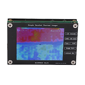 Thermal Imager Infrared Camera Digital Handheld Portable Multifunctional Thermal Imaging Camera 2.8in LCD Screen 320x240 Displays ‑40℃ to +300℃