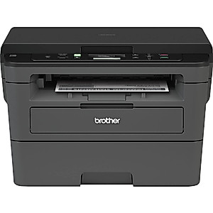 Brother HL-L2390D Wireless All-in-One Monochrome Laser Printer, Black - Print Copy Scan - 32 ppm, 2400 x 600 dpi, 8.5 x 14, Auto 2-Sided Printing, 250-Sheet, Tillsiy
