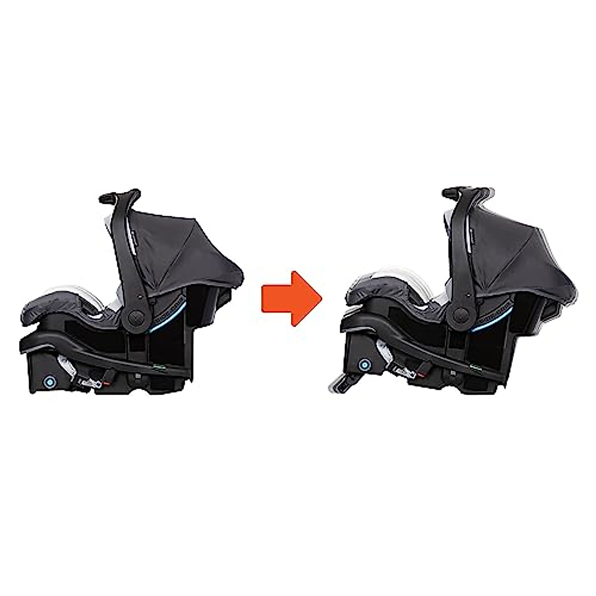 Baby Trend Secure-Lift 35 Infant Car Seat, Dash Grey