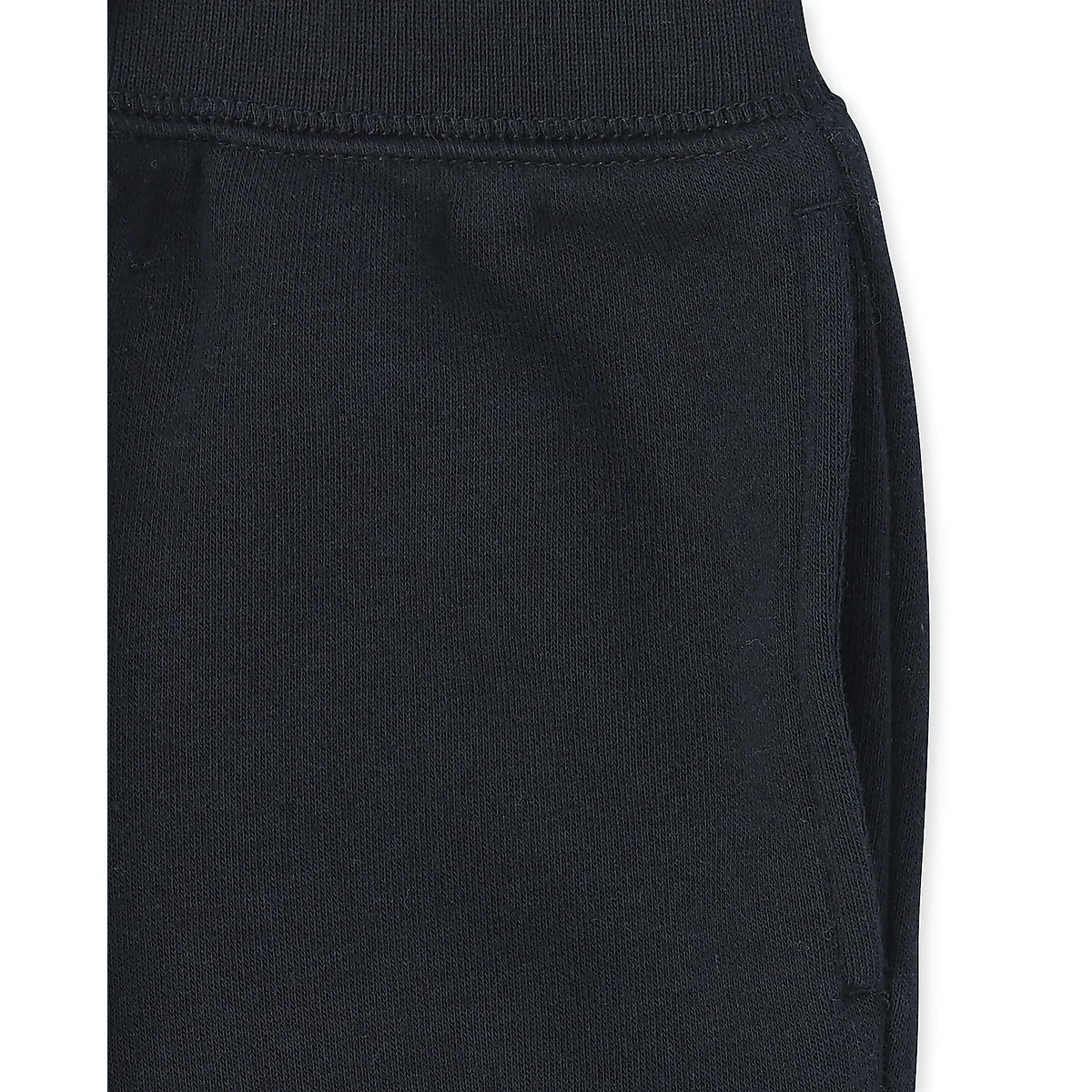 The Children's Place baby boys And Toddler Active Fleece Jogger Pants, Black/Smoke Gray/New Navy 3 Pack, 4T US