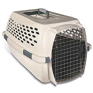 Petmate Ultra Vari Kennel, 23-Inch, For Pets 0-15 Pounds, Bleached Linen