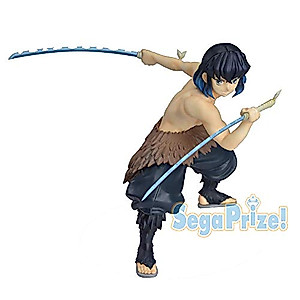 SEGA Demon Slayer: Kimetsu no Yaiba SPM Figure Hashibira Inosuke, Multiple Colors, 15 years and over