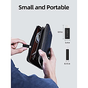 ARKTEK USB C to Micro USB Adapter,4-Pack Type C Female to Micro USB Male Convert Connector Support Charge & Data Sync Compatible with Samsung Galaxy S7 Edge S6 Nexus 5/6 and Micro USB Devices(Black)