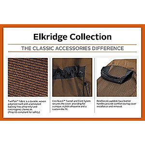 Classic Accessories Elkridge Water-Resistant 70 Inch BBQ Grill Cover