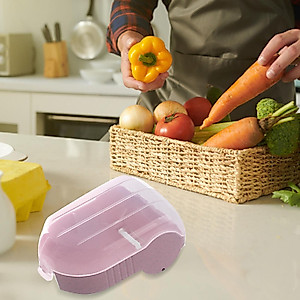 WYNOTT Vegetable Peeler | Food Peeler - Non-Slip Texture Ginger Peeler with Stainless Blade Peel Storage Box for Potato Carrot Cucumber