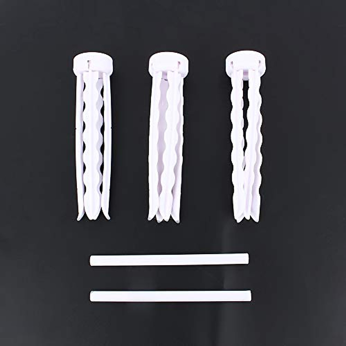 TOPINCN Plastic Pasta Drying Rack Collapsible Household Noodle Dryer Rack Hanging Fondant Gum Paste Flower Drying Rack Air Dry Stand Cake Decorating Tool
